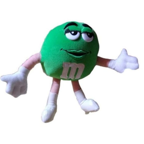 Toys | Mms Character Plushtoy Green 85inches | Poshmark